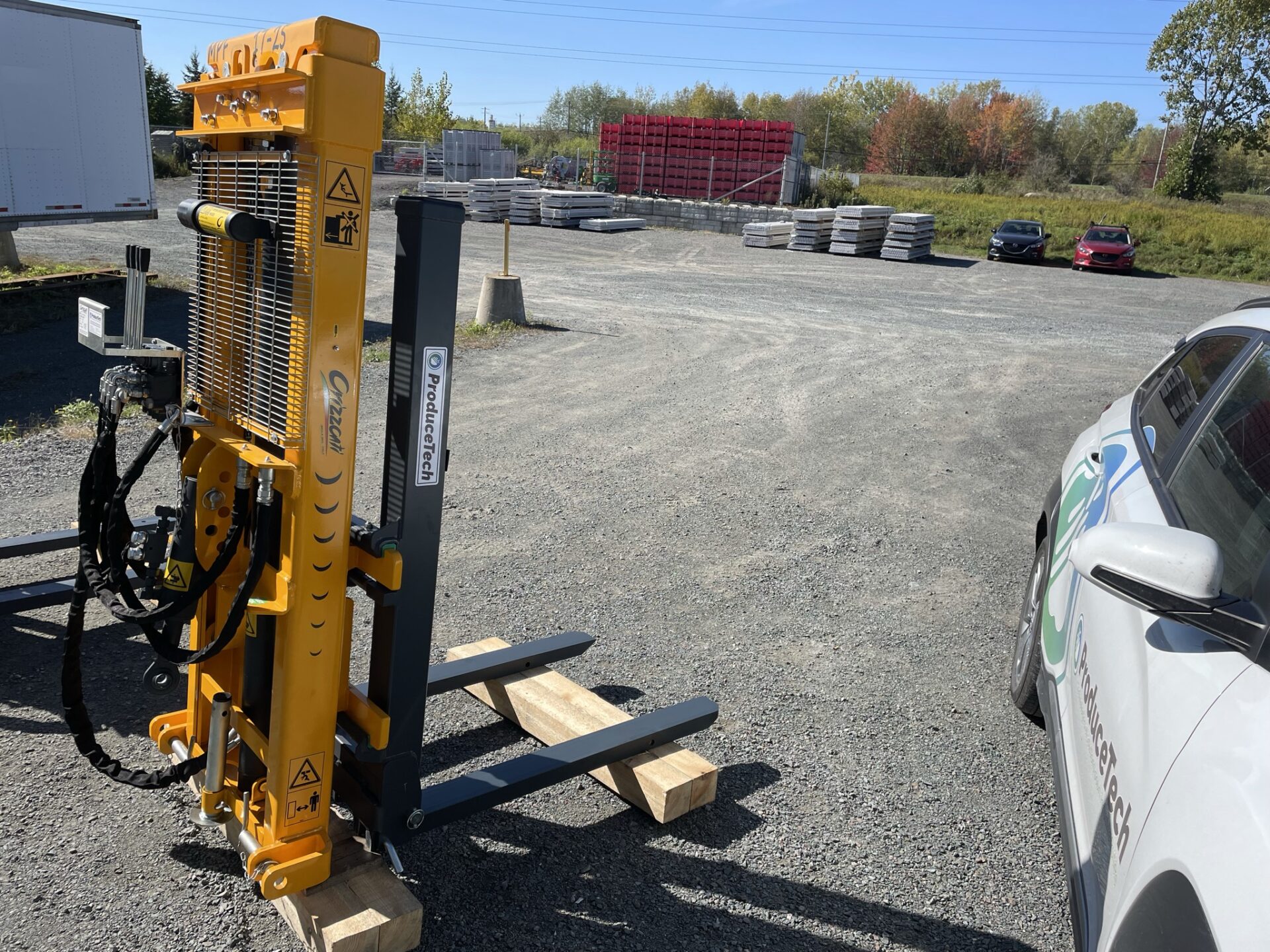 Duplex MPF Hydraulic Lift - ProduceTech